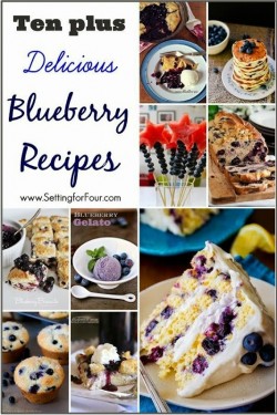 Ten Plus Blueberry Recipes - Setting For Four Interiors