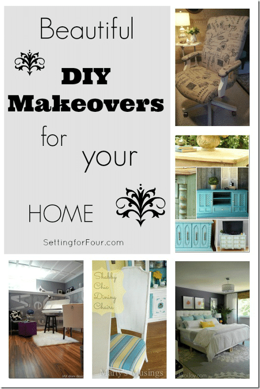 Beautiful DIY Makeovers for Your Home - Setting For Four Interiors