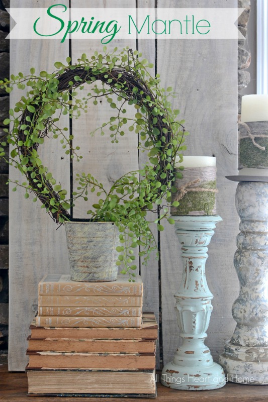 13 Stylish Spring Mantel Decorating Ideas - Page 2 of 2 - Setting For ...
