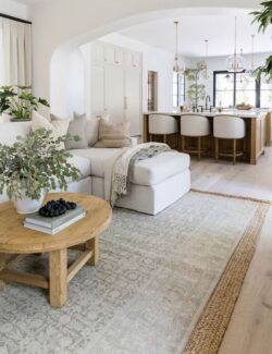How to Choose the Perfect Area Rug - Setting For Four Interiors