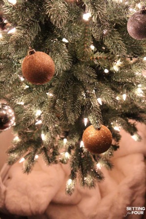 Christmas Lights at Night Home Tour - Setting For Four Interiors