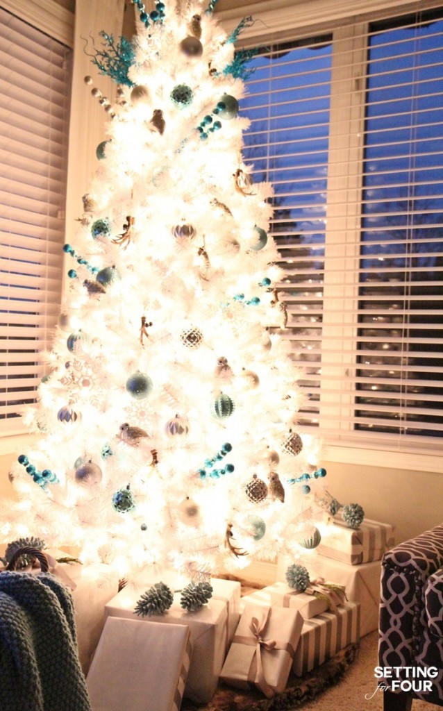 Christmas Lights at Night Home Tour - Setting For Four Interiors
