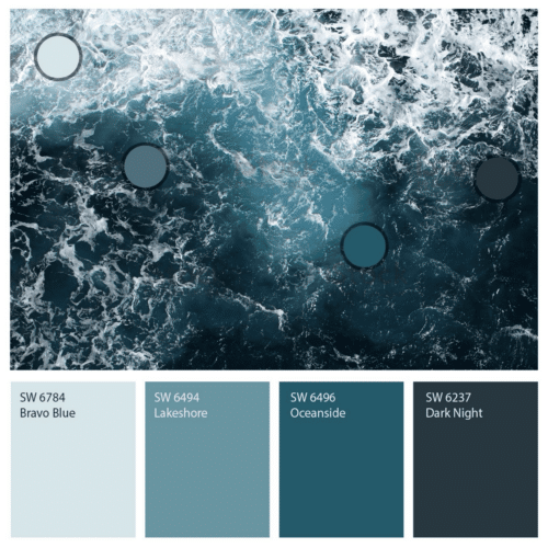 Sherwin Williams Oceanside: Color Of The Year 2018 - Setting For Four ...