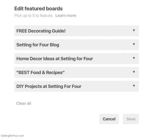 New Pinterest Profile Updates & How To Customize Your New Pinterest ...