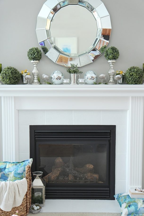 Painting Fireplace Tile - 9 Ways to Update Your Fireplace - Setting For ...
