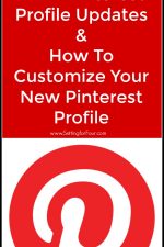 How to Organize Your Pinterest Boards - Setting for Four