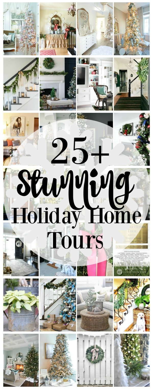 25 Plus Stunning Christmas Home Tours & Decor Ideas - Setting For Four ...