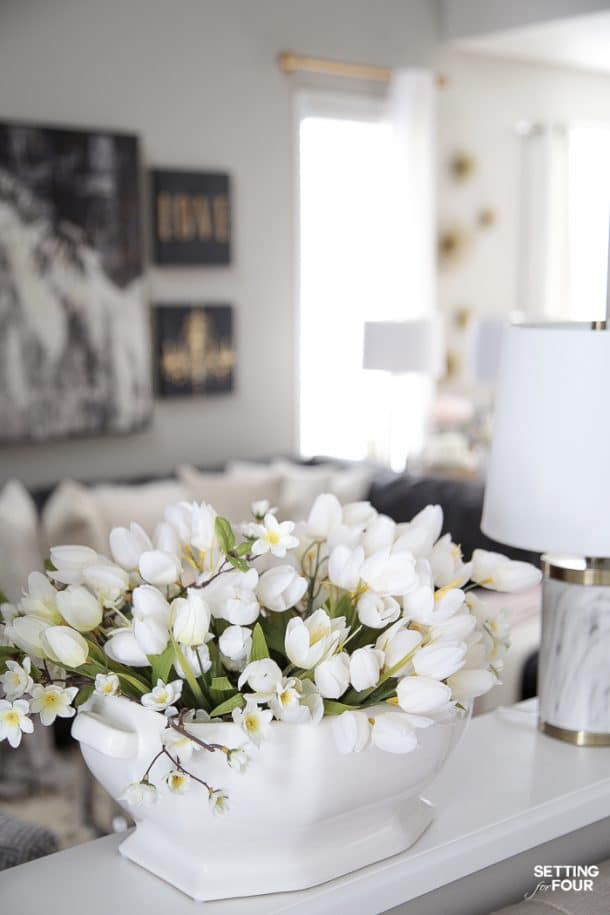 5 Simple Spring Entryway Decor Ideas - Setting For Four Interiors