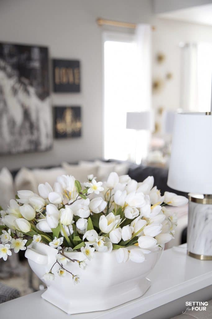 5 Simple Spring Entryway Decor Ideas - Setting For Four Interiors