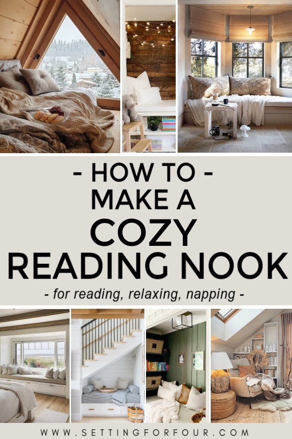 5 Cozy Small Spaces And Nook Ideas - Setting For Four Interiors