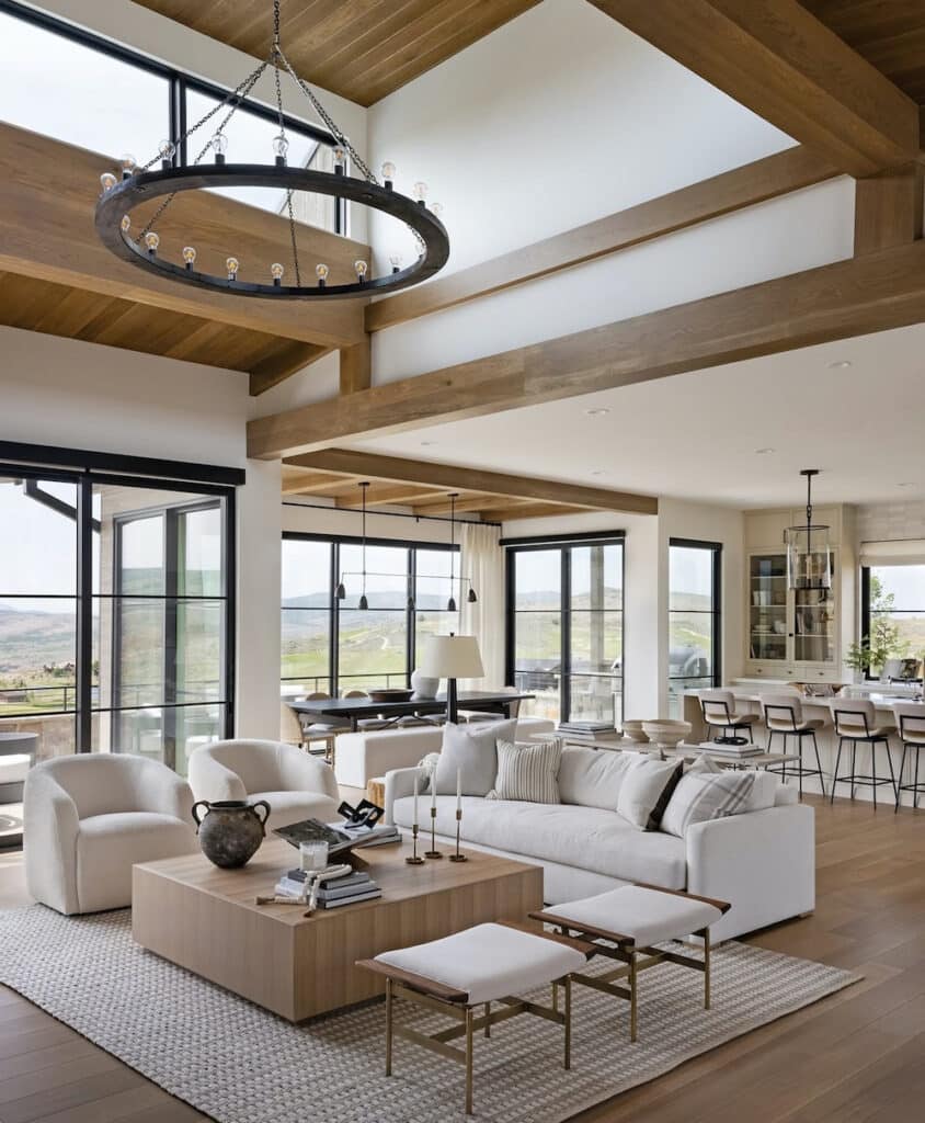 How To Arrange Furniture With An Open Concept Floor Plan - Setting For ...