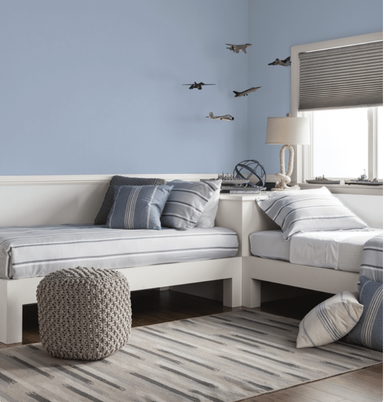 5 Sophisticated and Serene Blue Paint Colors - Setting For Four Interiors