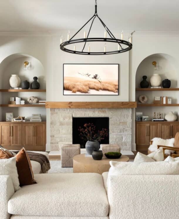 How To Arrange Furniture In A Rectangular Living Room - Setting For ...