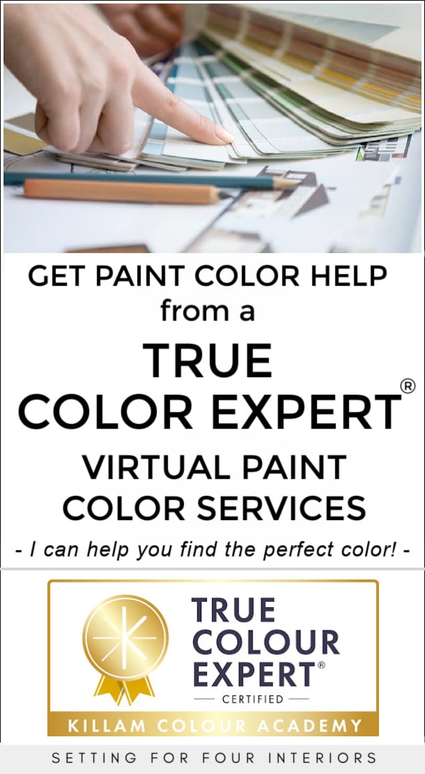 Get Paint Color Help From A True Color Expert® - Setting For Four Interiors