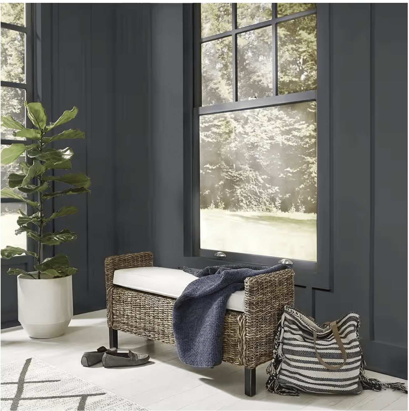 Behr Cracked Pepper Undertones & Coordinating Colors