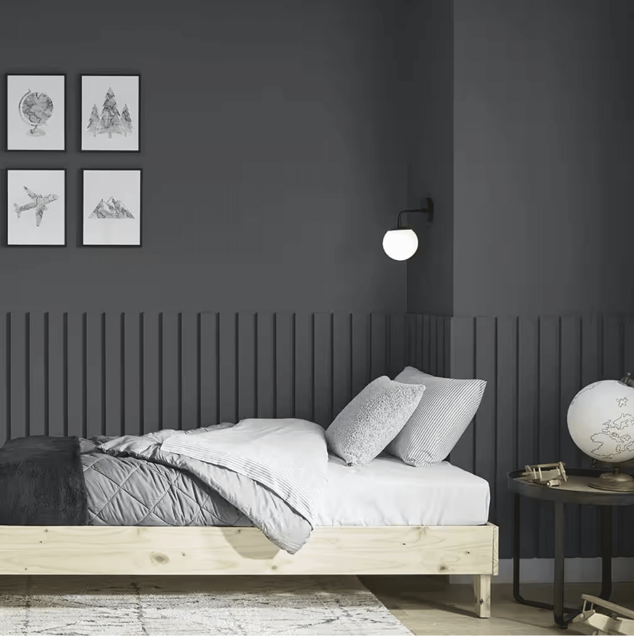 Behr Cracked Pepper Undertones & Coordinating Colors