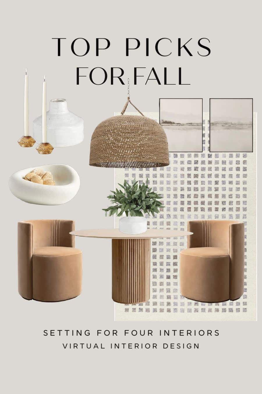 Fall 2025 Design Trends & Decor Ideas - Setting For Four Interiors