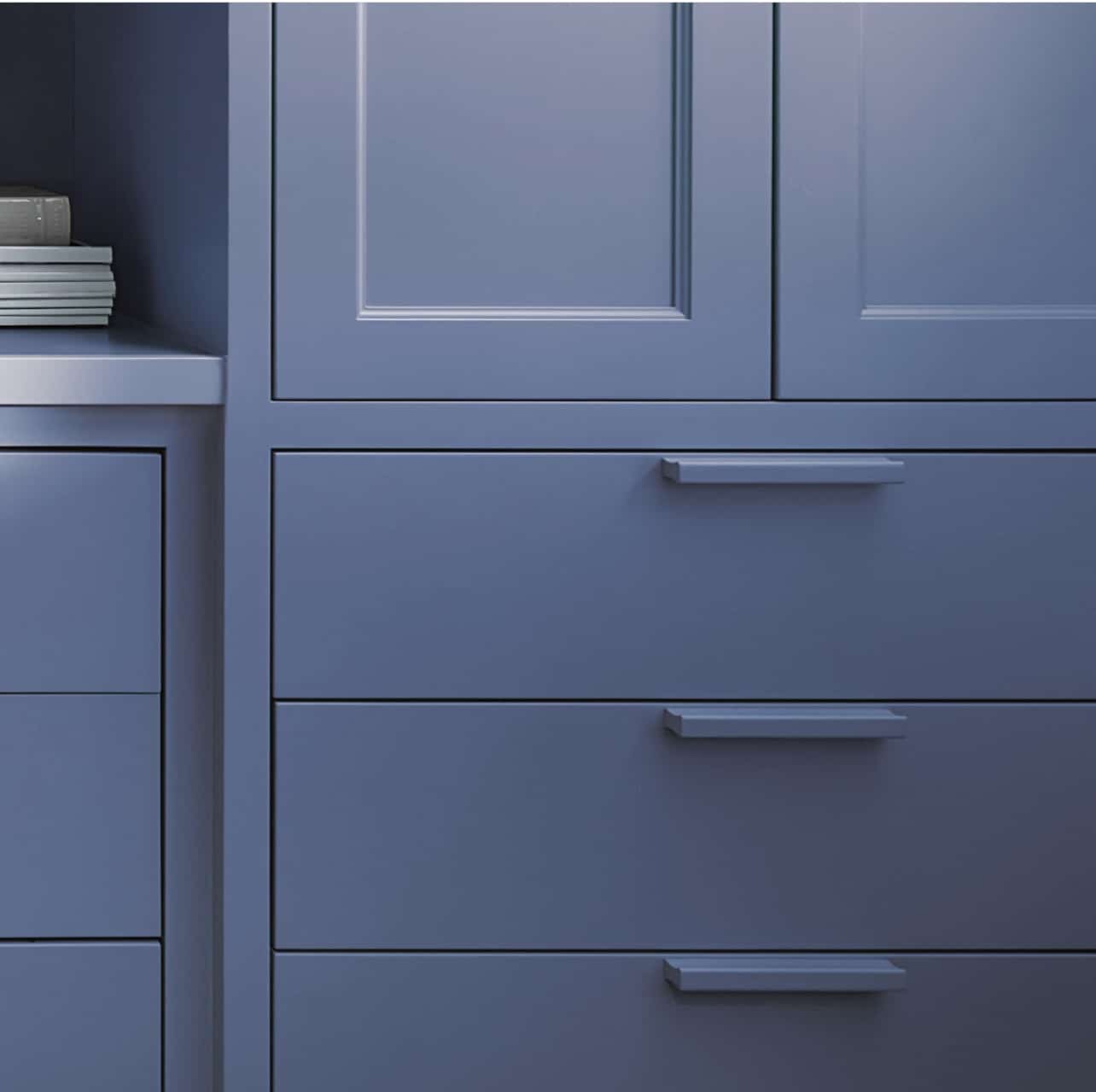 Benjamin Moore Blue Nova Color Of The Year 2024 - Setting For Four ...