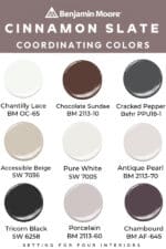 Benjamin Moore Cinnamon Slate - Color Review & Color Of The Year 2025 ...