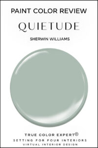 Sherwin Williams Quietude Paint Color Review - Setting For Four Interiors