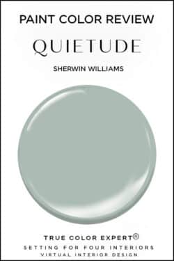 Sherwin Williams Quietude Paint Color Review - Setting For Four Interiors