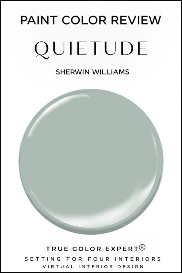 Sherwin Williams Quietude Paint Color Review - Setting For Four Interiors