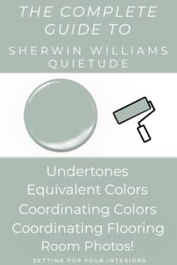 Sherwin Williams Quietude Paint Color Review - Setting For Four Interiors