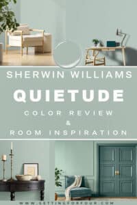 Sherwin Williams Quietude Paint Color Review - Setting For Four Interiors