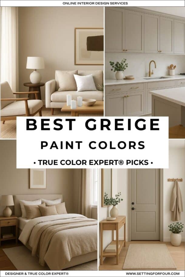 The Best Greige Paint Colors for a Timeless Home - Setting For Four ...