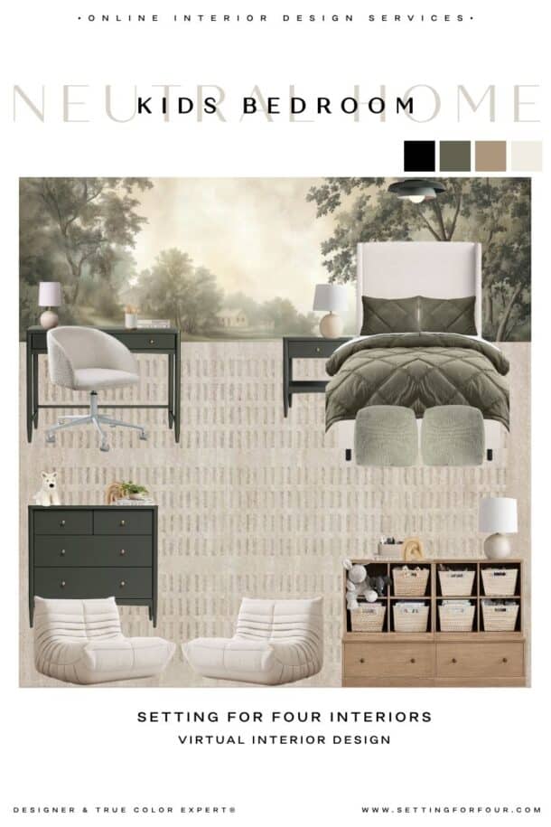 Neutral Kids Bedroom Ideas: Stylish & Functional Design Tips from a ...