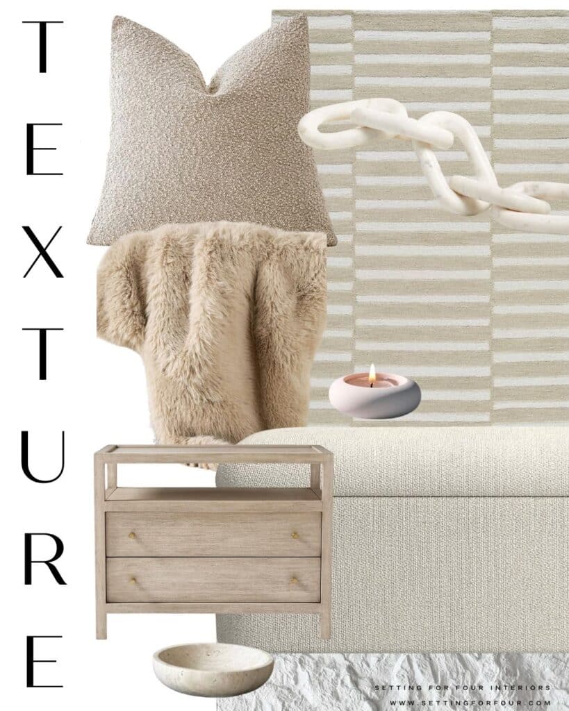 Organic Modern Bedroom Design: Calm & Cozy Aesthetic - Setting For Four ...