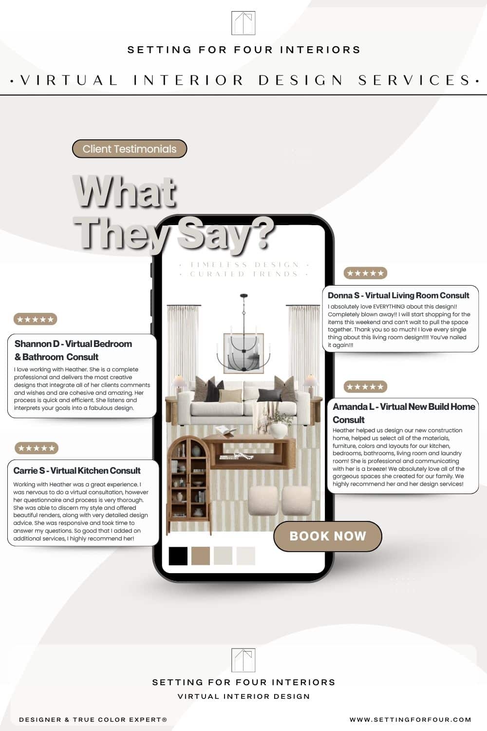 Virtual Interior Design Reviews | Setting for Four Interiors - Setting ...